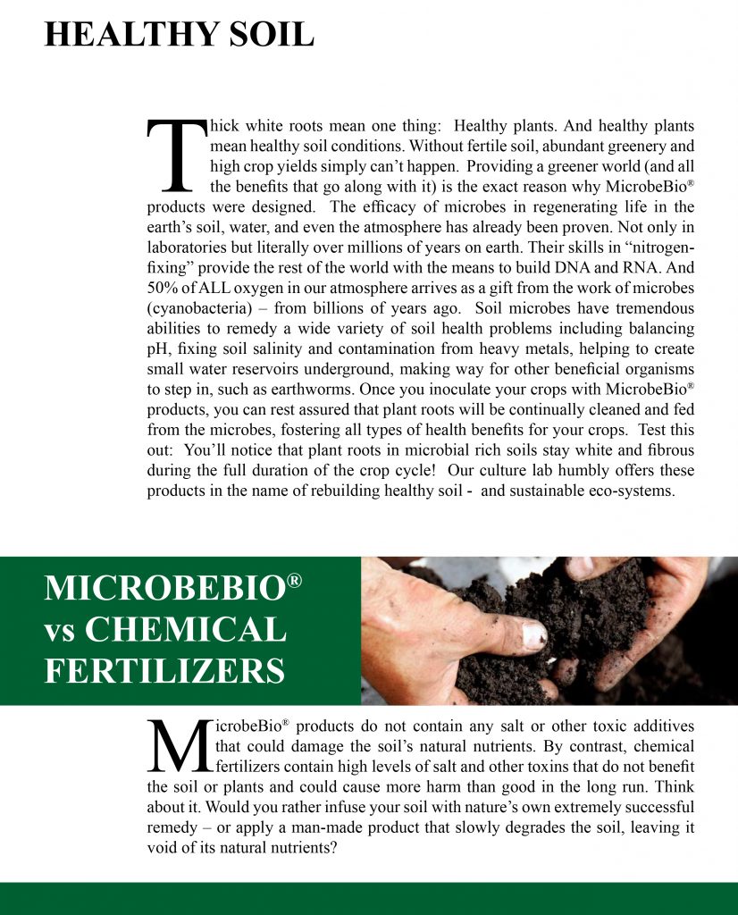 Significant advance in microbe sustainable agriculture bio product ...