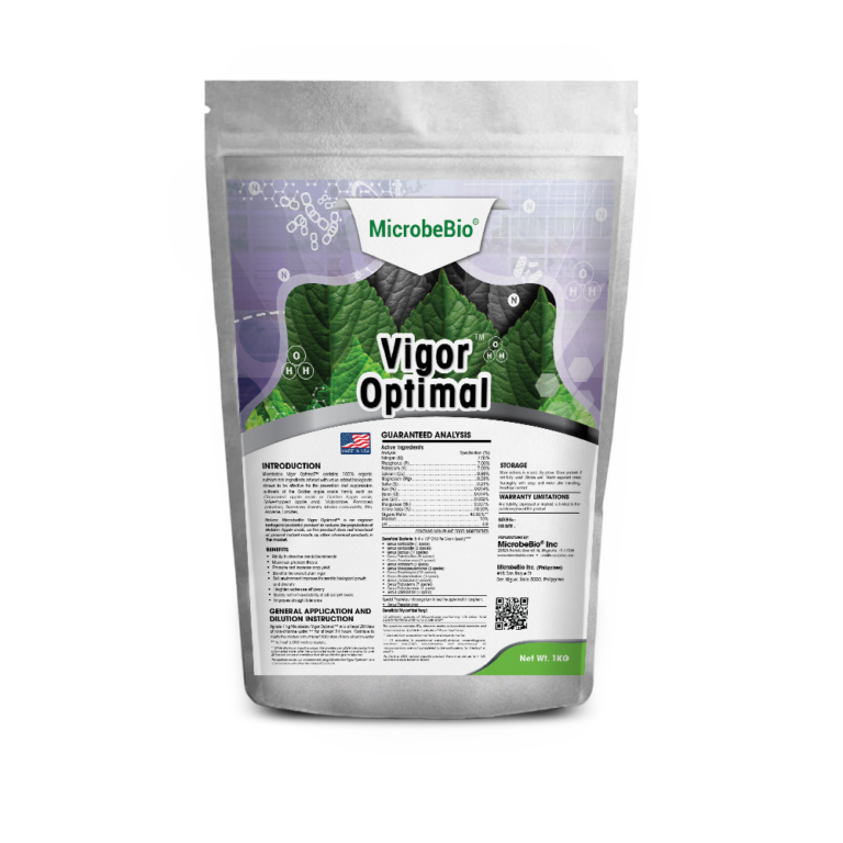 MICROBEBIO®Vigor Optimal™ - Microbial fertilizer Organic Fertilizer USA
