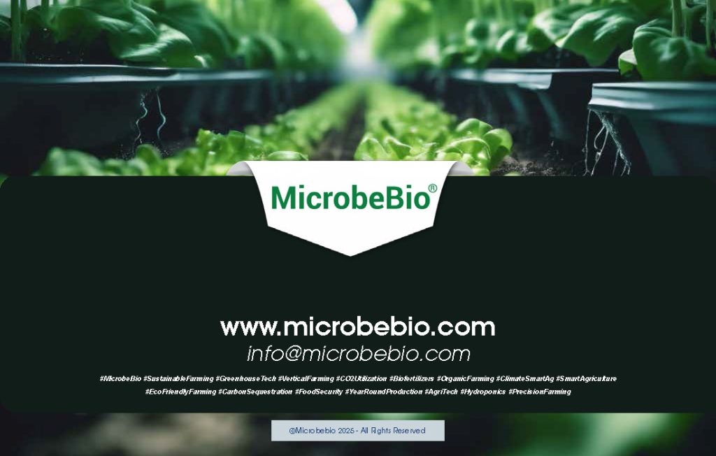 MicrobeBio: Cutting-Edge Solutions for Greenhouse & Vertical Farming ...