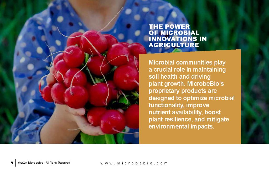 MicrobeBio: Pioneering Microbial Solutions for Sustainable Agriculture ...