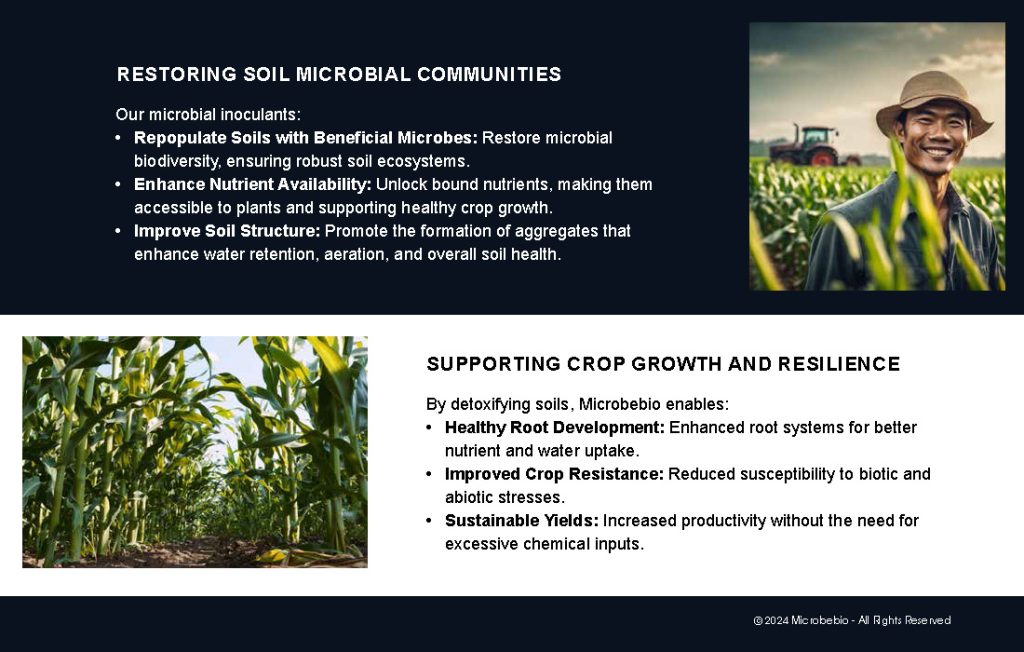 Microbebio: Restoring Contaminated Lands with Advanced Microbial ...